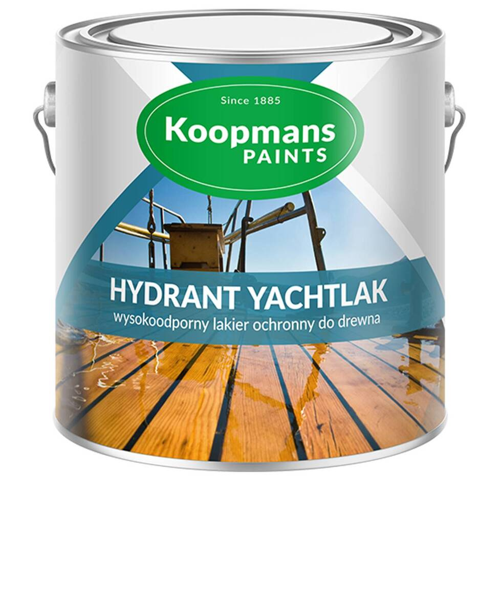 Koopmans HYDRANT YACHTLAK Lakier Jachtowy BEZBARWNY extra mat 20L